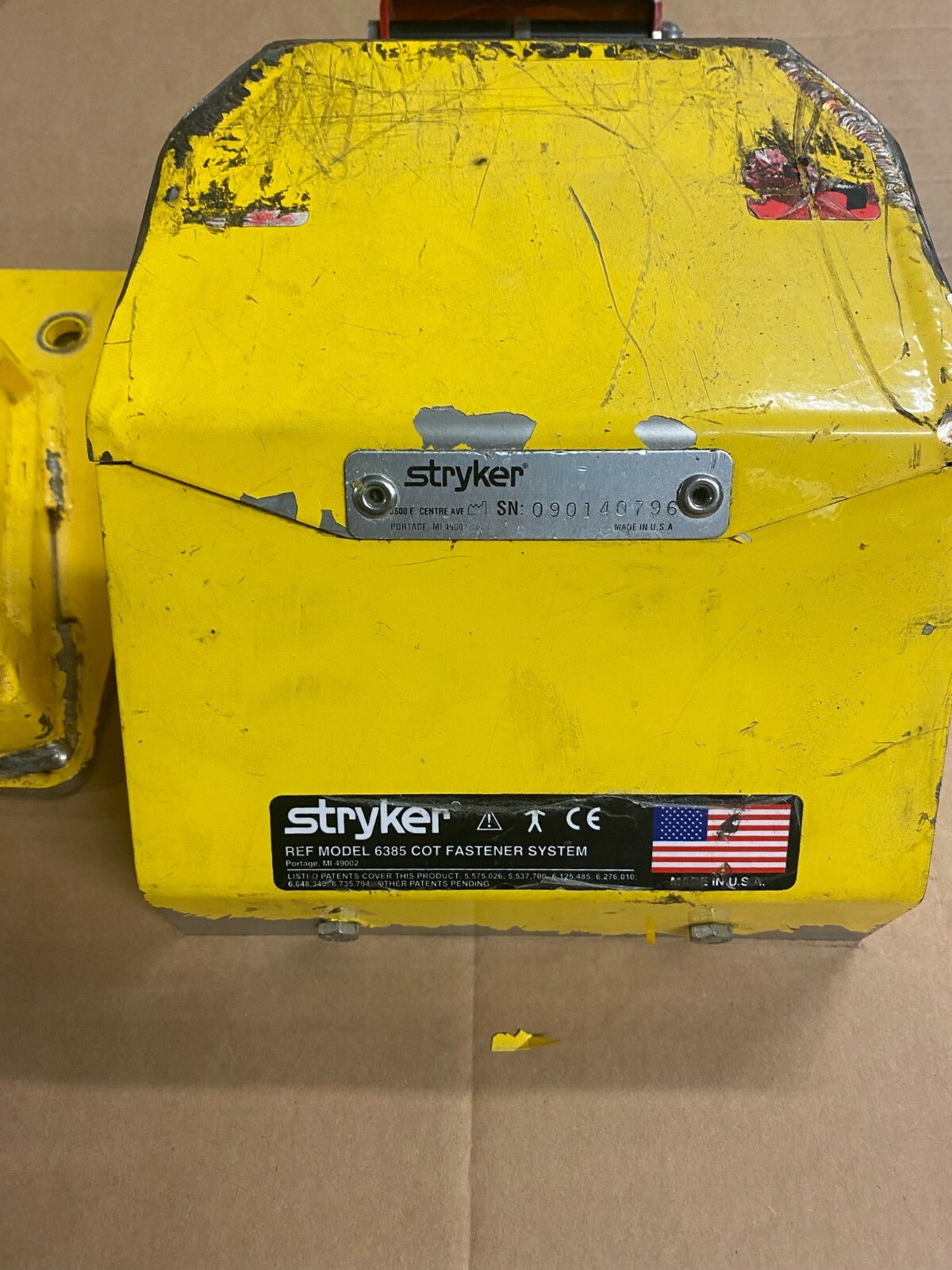 STRYKER Stretcher Lock And Load Stretcher Floor Mounts Ambulance | eBay UK