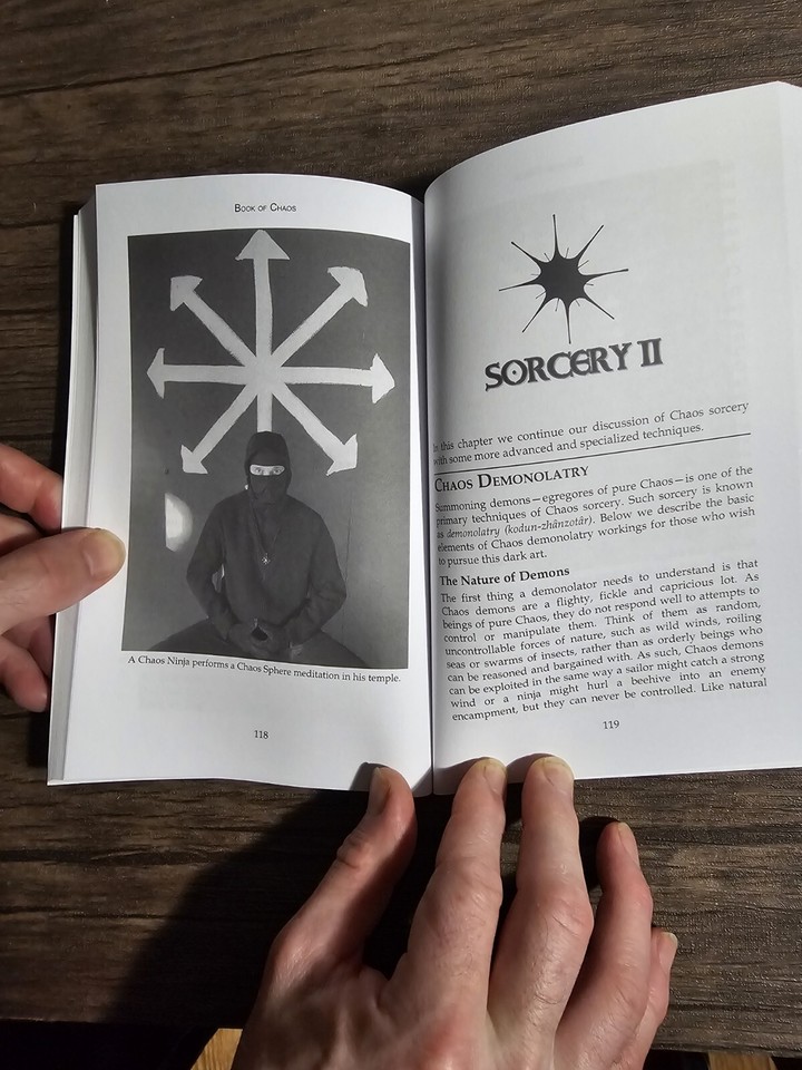 Book of Chaos by the Dark Lords Occult Magick Metaphysical Black Temple ...