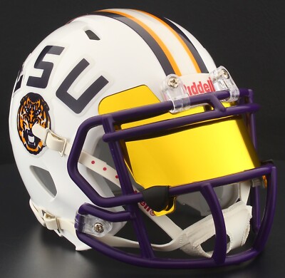 LOUISIANA STATE TIGERS LSU NCAA Riddell SPEED Authentic MINI Football ...