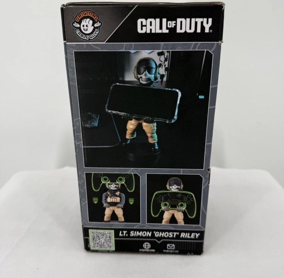 Call of Duty Lt. Simon Ghost Riley Cable Guys Phone Controller Holder ...