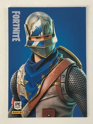 Panini Fortnite Card - Series 1 - Blue Squire #156 - Rare Outfit - Near ...
