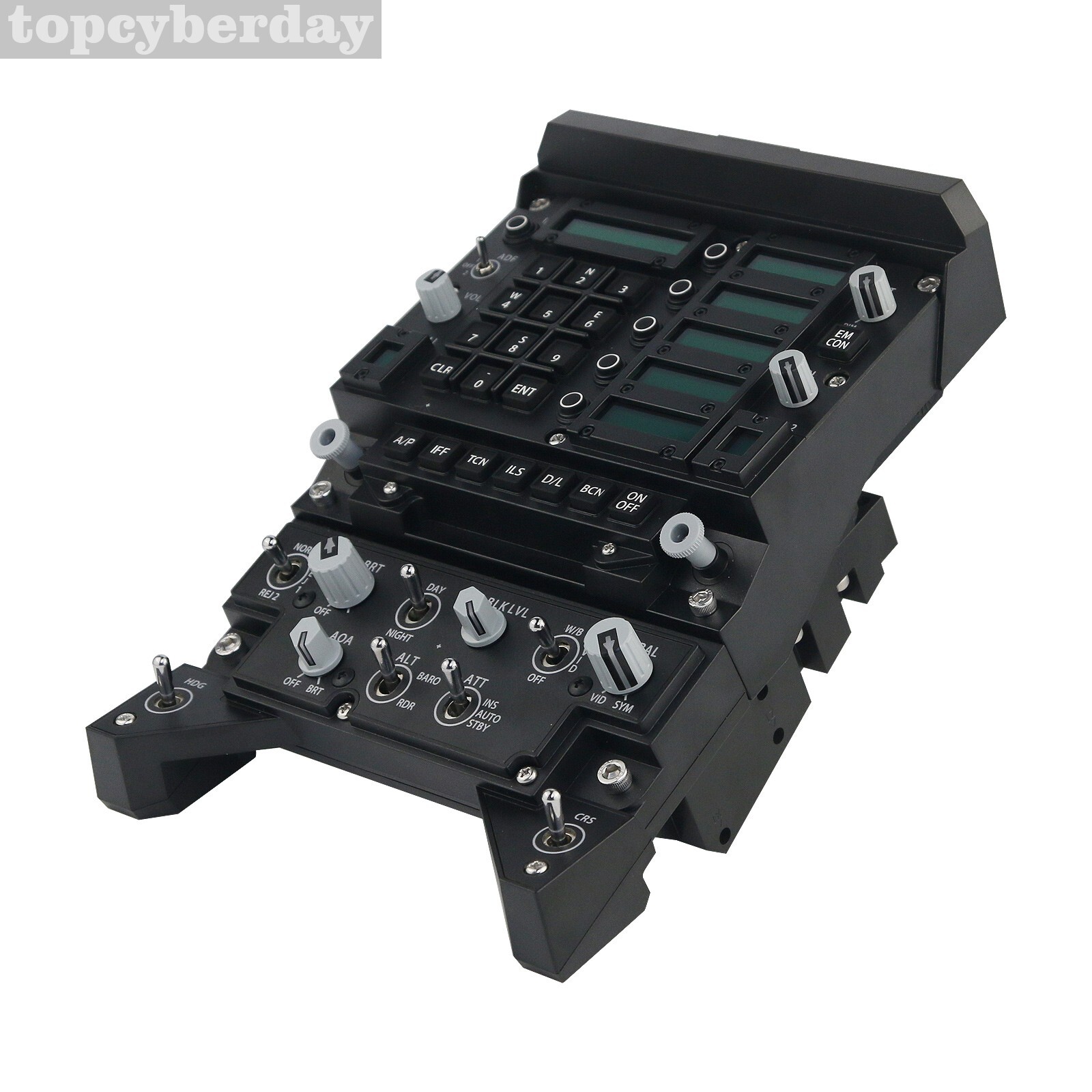WINWING TOP GUN MIP F18 Full Set UFC Panel w/MFD Panel Display Flight ...