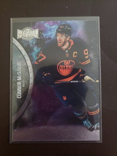 2021-22 Connor McDavid Base Skybox Metal Universe Hockey Edmonton ...