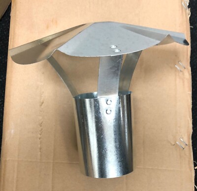 3 INCH GALVANIZED RAIN CAP FOR WOOD STOVE OR PROPANE STOVE | eBay