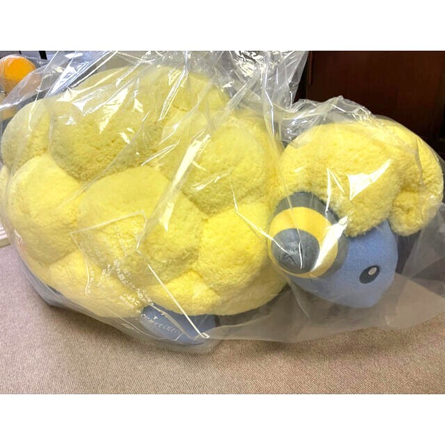 Pokemon Center Online limited Mareep Life Size Plush Doll Big Stuffed ...