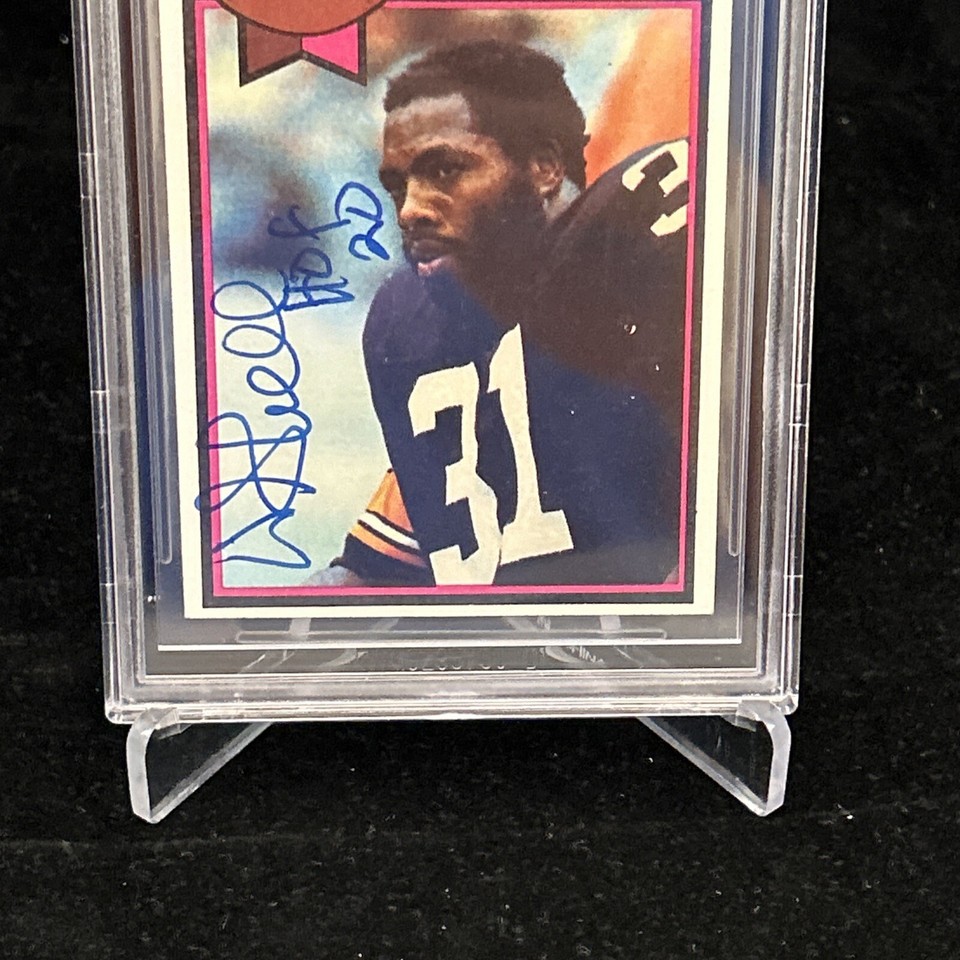 Donnie Shell Signed 1979 Topps #411 Rookie Card HOF Beckett Slab RC | eBay
