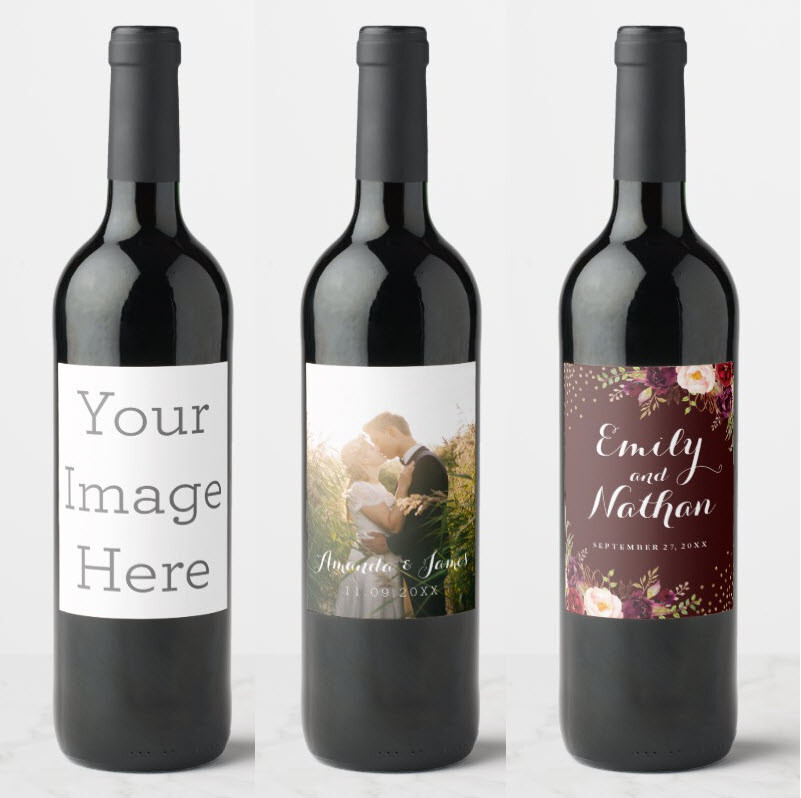 Personalized Wine Bottle Labels