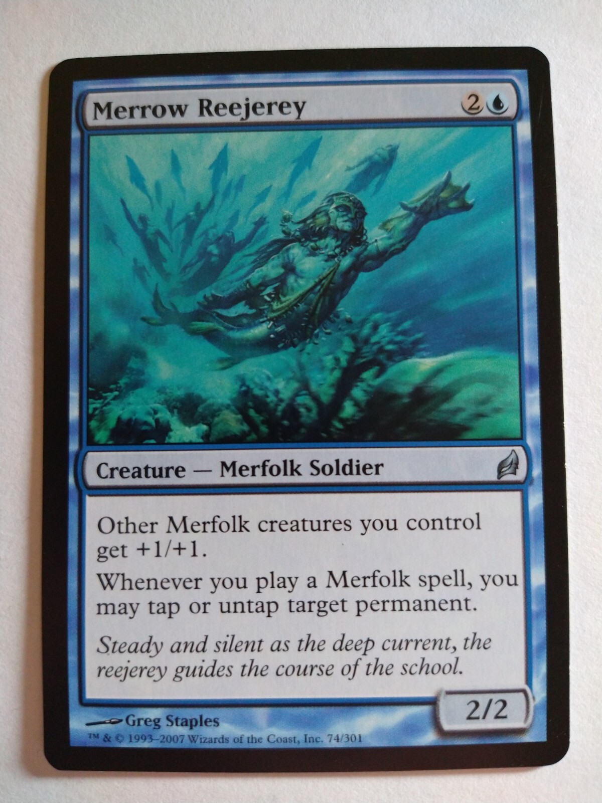 Merrow Reejerey Lorwyn 74/301 MTG Magic the Gathering (MP) x1 Single ...