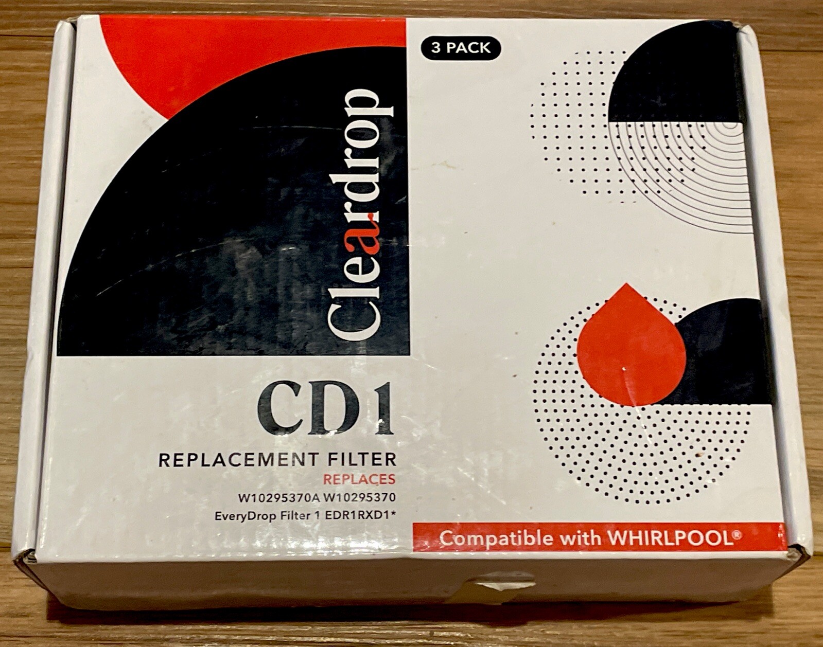 Cleardrop W10295370A W10295370 Water Filter Replacement 3 Pack | eBay