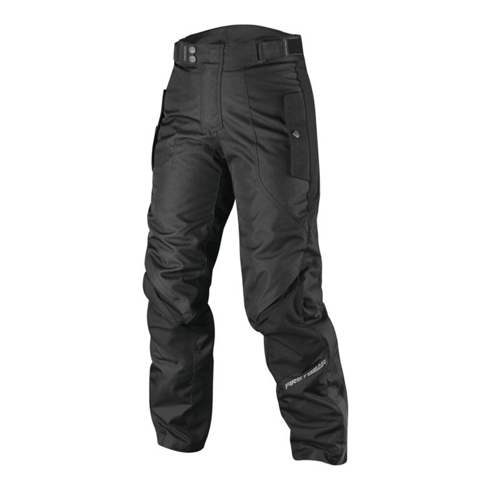 Firstgear Voyage Black Waterproof Motorcycle Over Pants Women's Size 14 ...