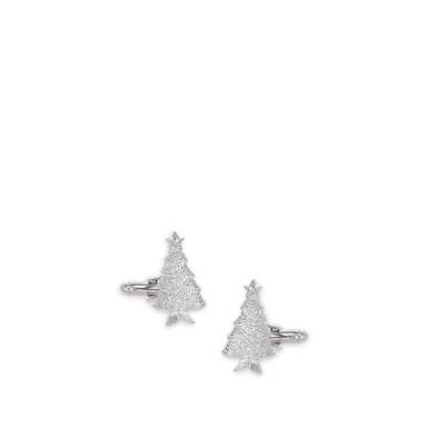Funny Christmas Tree Men's Cuff Links Cufflinks Silver Color | eBay ...