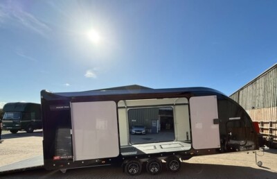 New Brian James RT7 20ft x 7ft Enclosed Car Transporter Trailer Tri ...
