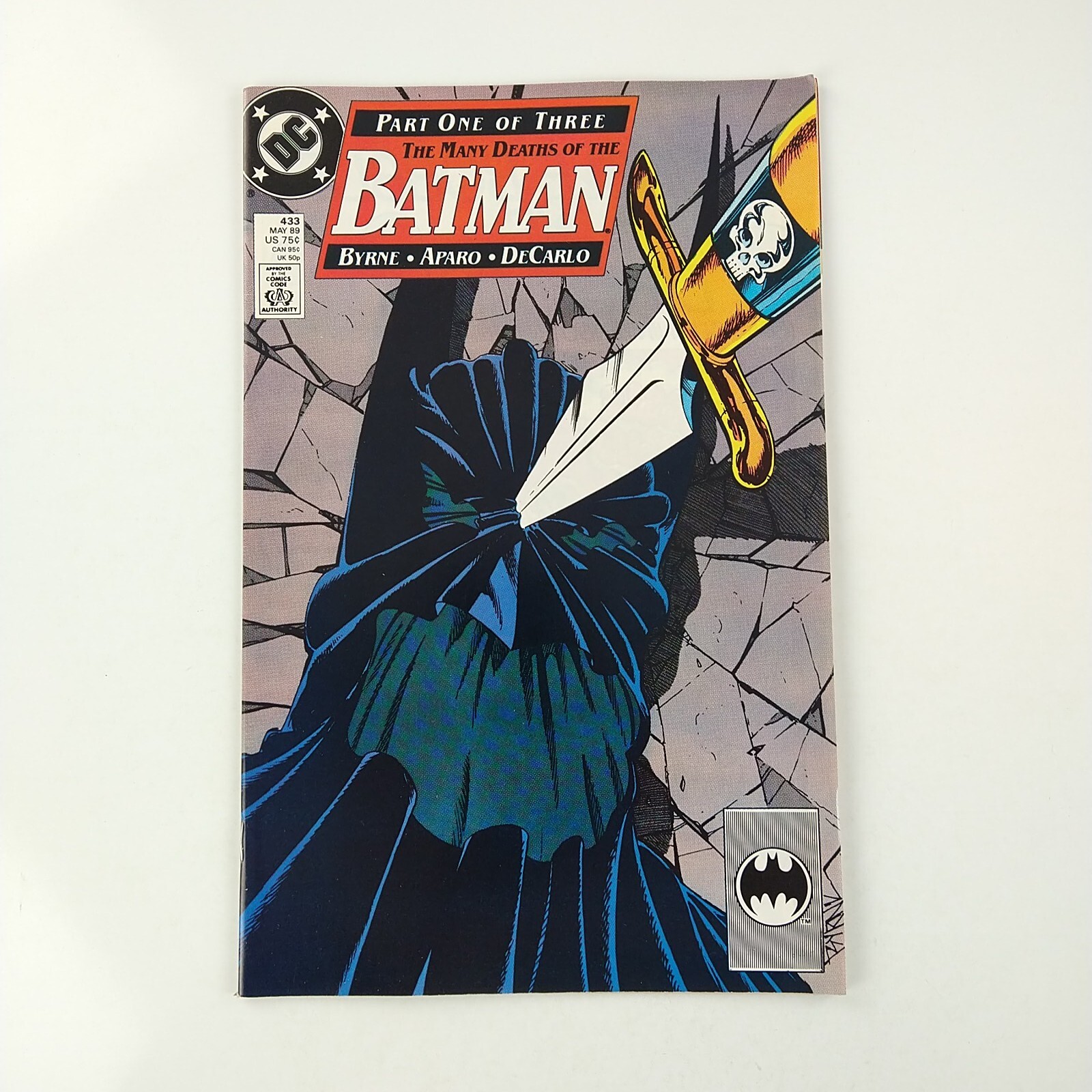 Batman #433 NM- The Many Deaths Of Batman John Byrne (1989 DC Comics ...