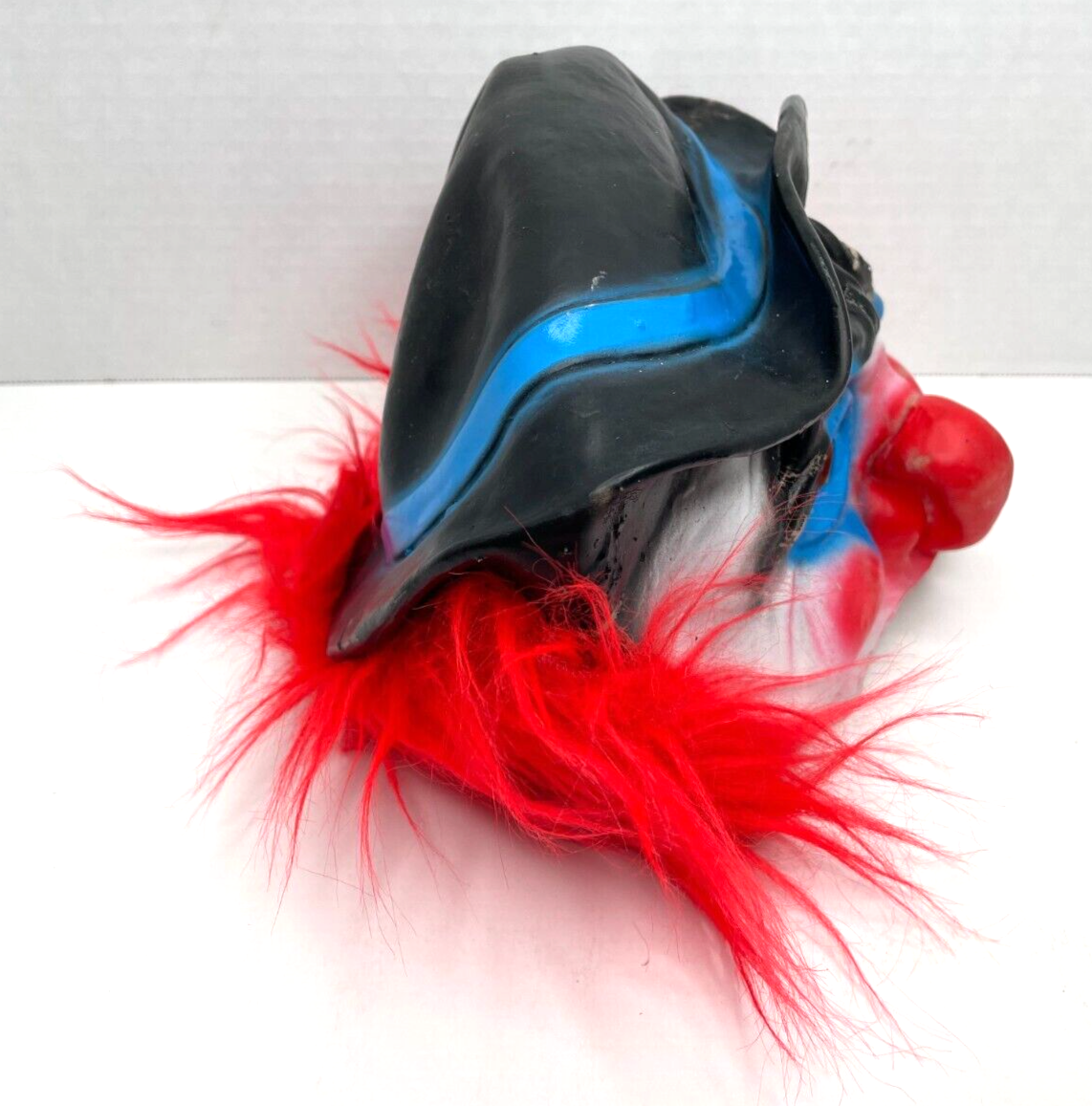 Vintage Ben Cooper Halloween Half Face Mask Hobo Clown Rubber Latex ...