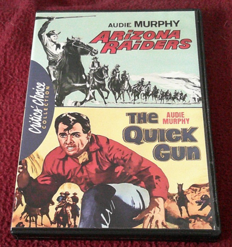 Arizona Riders/The Quick Gun DVD Audie Murphy Western Double Feature | eBay