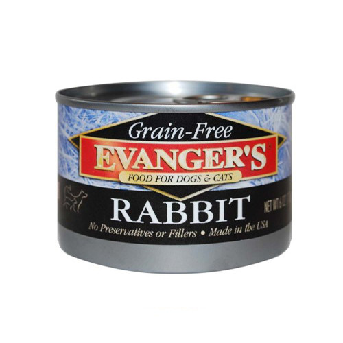 Evanger's Grain-Free Wet Dog & Cat Food Rabbit; 24Each/ | eBay