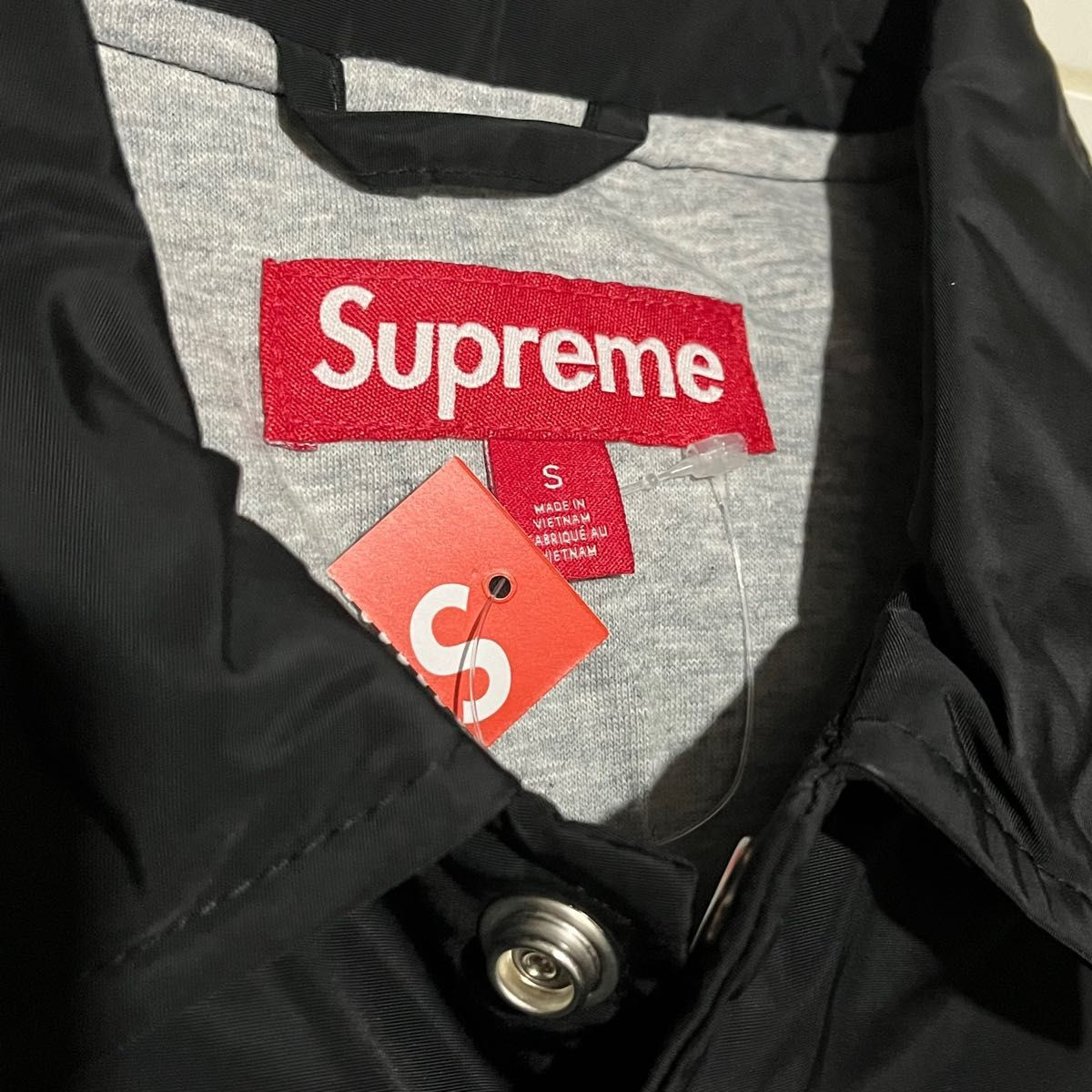 New S Supreme Crest Coaches Jacket Black | eBay New S Supreme Crest Coaches Jacket Black | eBay