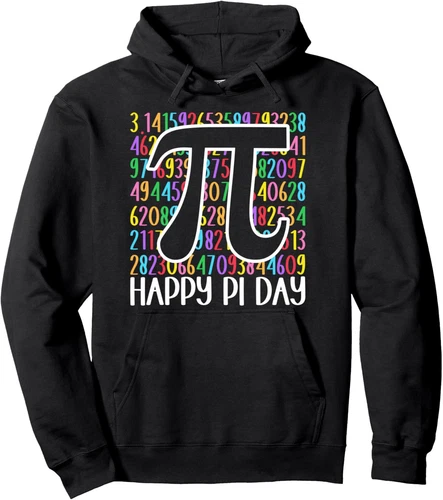 Happy Pi Day Math Teachers Student Professor Pi Day Unisex Hooded ...