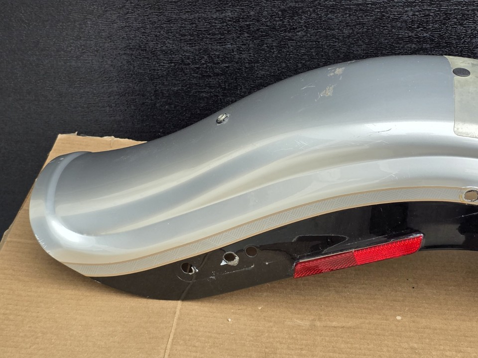 100th Anniversary Rear Fender Dyna Wide Glide Silver Black Harley 2003 ...