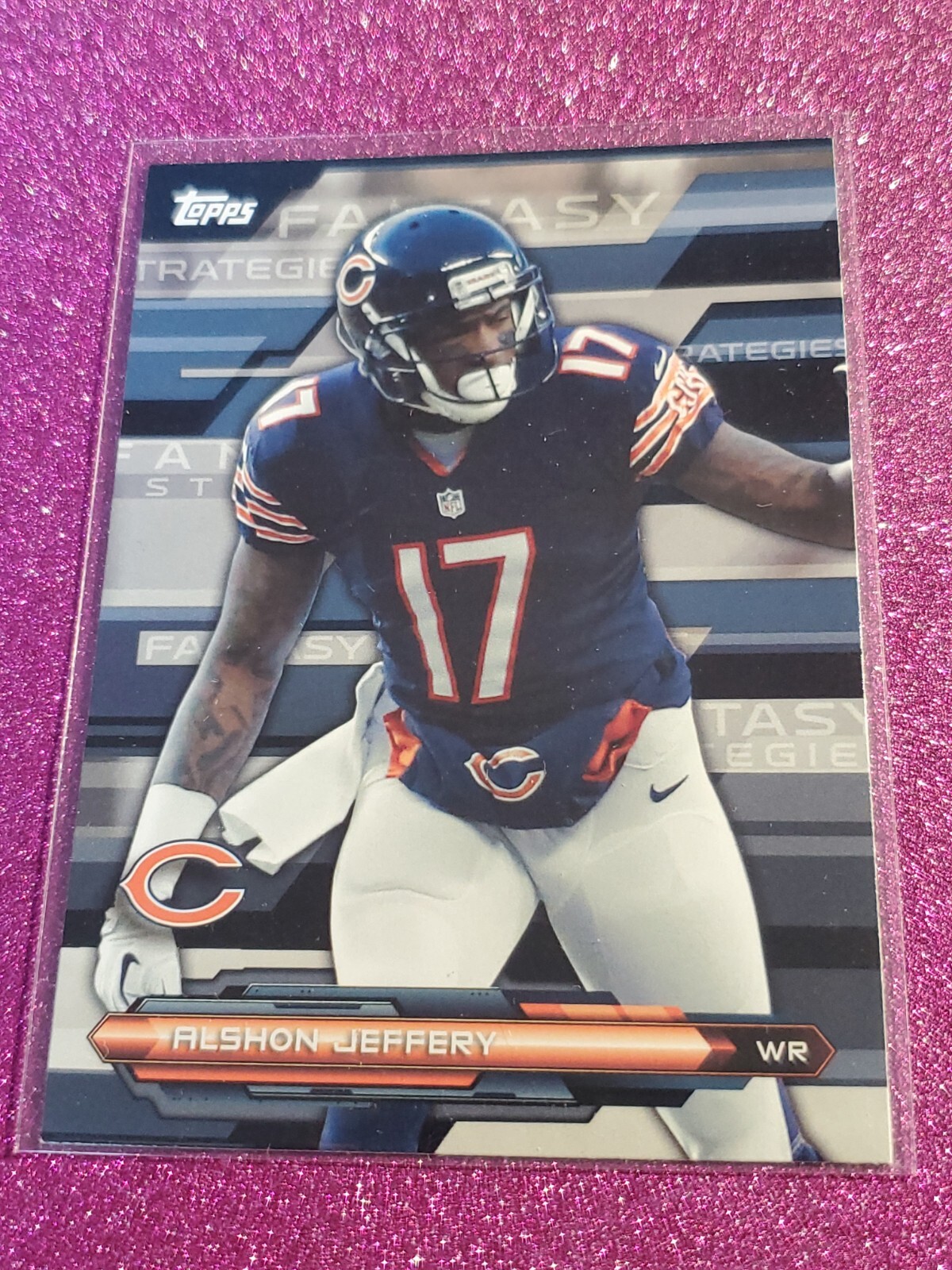 2014 Topps #FFS-AJ Alshon Jeffery Fantasy Strategies Bears Card | eBay