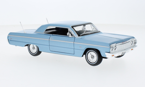 Maisto Chevrolet Impala SS Light Blue 1964 1:24 | eBay