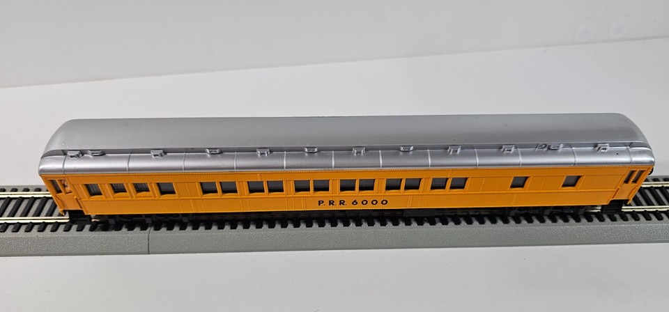 HO AHM 6201-W Pennsylvania Railroad PRR Work Train Coach Car #6000 NOS ...