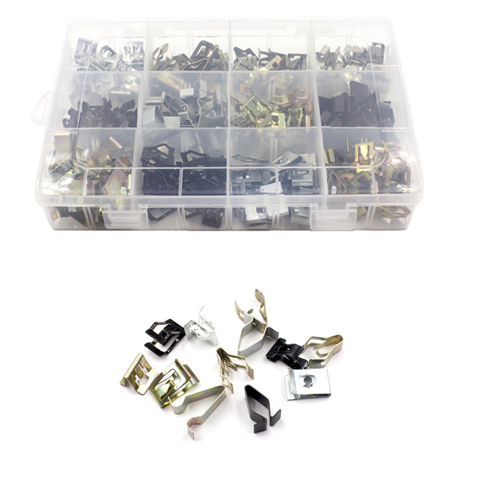 Car Console Instrument Panel Dash Dashboard Trim Metal Retainer Clips U ...