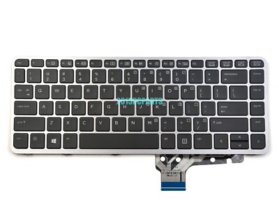 New HP EliteBook Folio 1040 G1 1040 G2 Keyboard Backlit US | eBay