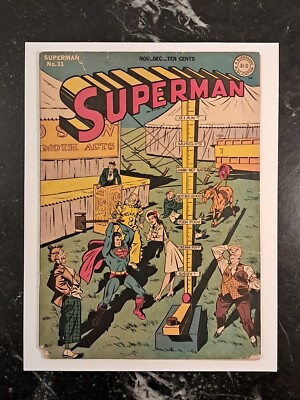 Superman #31 VERY GOOD+ 4.5 Lex Luthor VERY RARE GOLDEN AGE HOT 🔥 KEY 🔑 ...