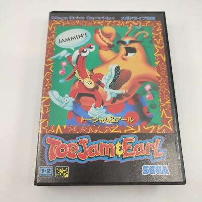 Toe Jam & and Earl Sega Mega Drive Japan Game | eBay