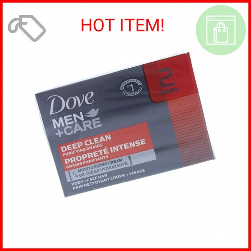Dove Deep Clean Body and Face Bar for Men-2 x 4 oz Soap | eBay
