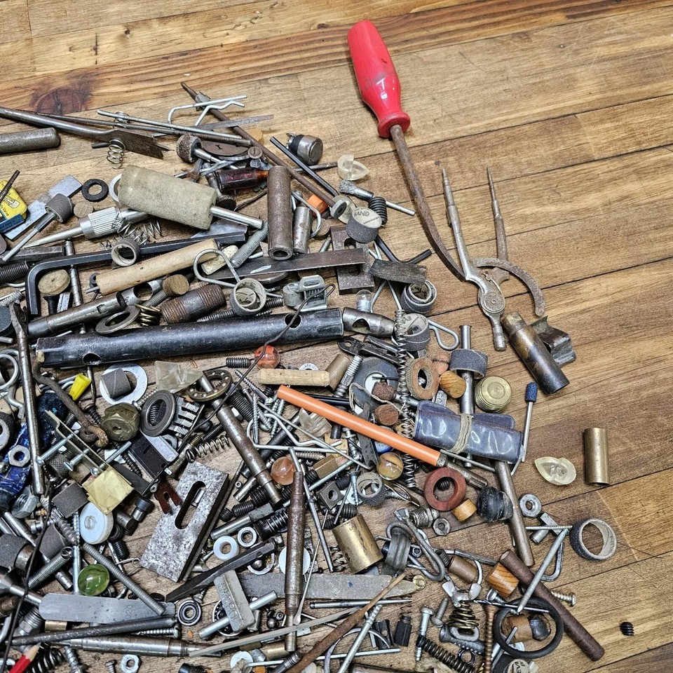 Machinist Tool Mixed Tool Lot Guages Cutters Rules Setup Blocks Vintage ...