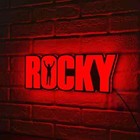 Rocky Balboa Sign LED Lightbox | Wall Art | Rocky Balboa Decor ...