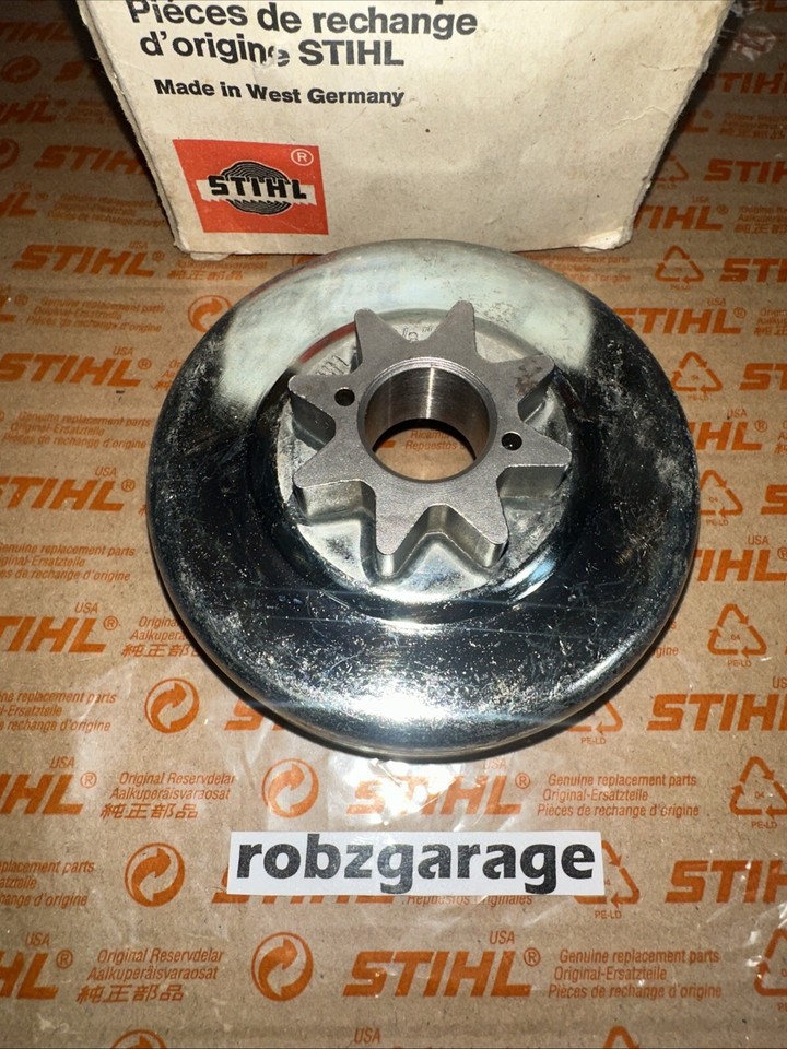 GENUINE STIHL 3/8” 8T CLUTCH DRUM SPROCKET 1111-640-2006 050 051 075 ...