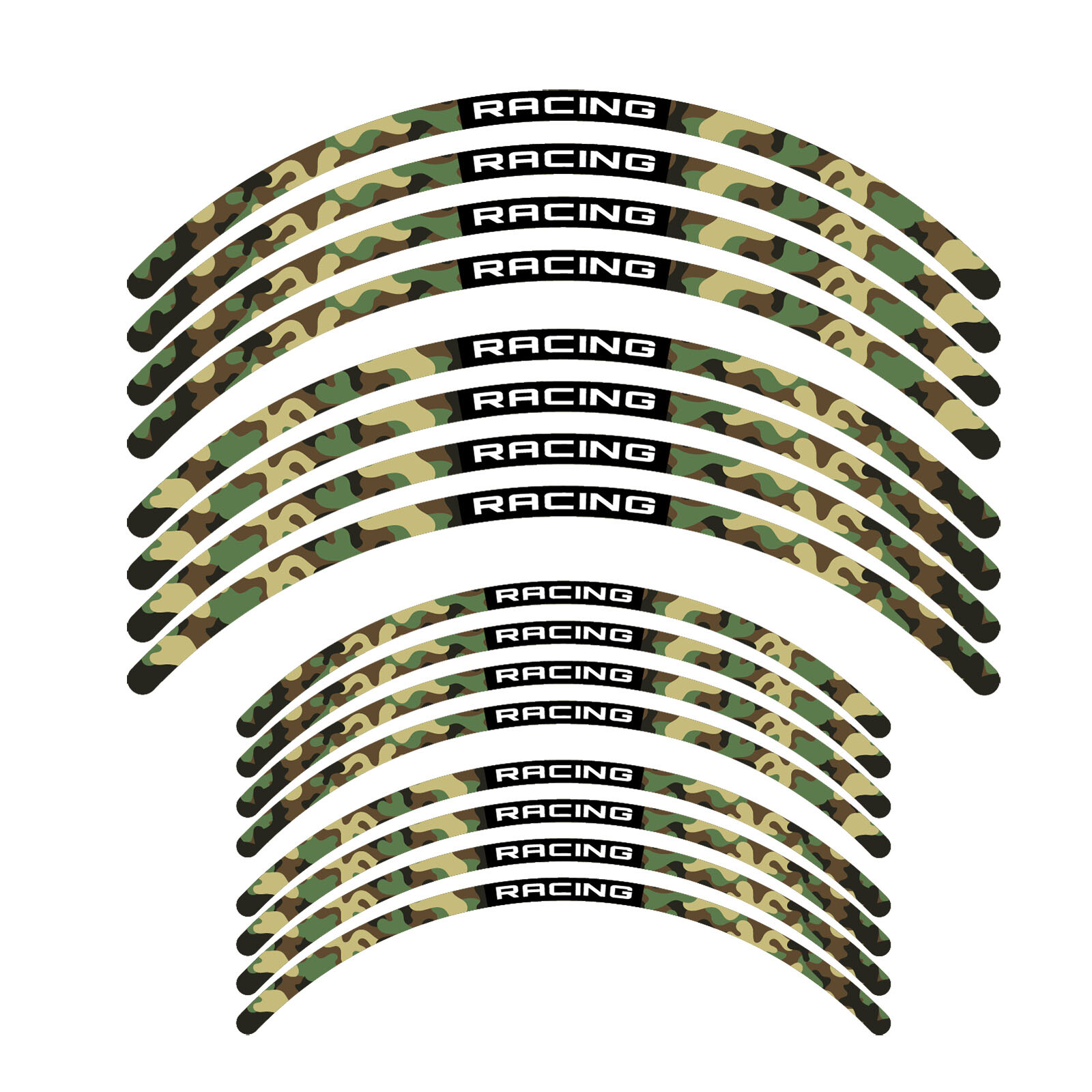 F02B 21" 18" Wheel Rim Tape Decal Sticker For Aprilia RXV 450 2008-2009 ...