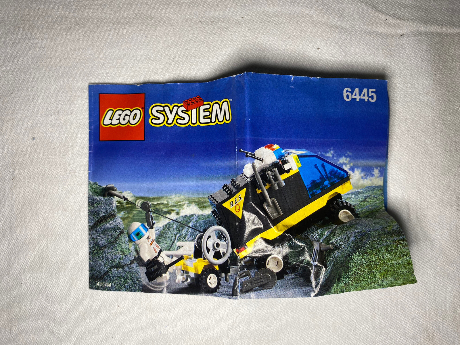 Lego 6445 System Rescue (Res-Q) Emergency Evac 1998 Boxed & Manual 100% ...
