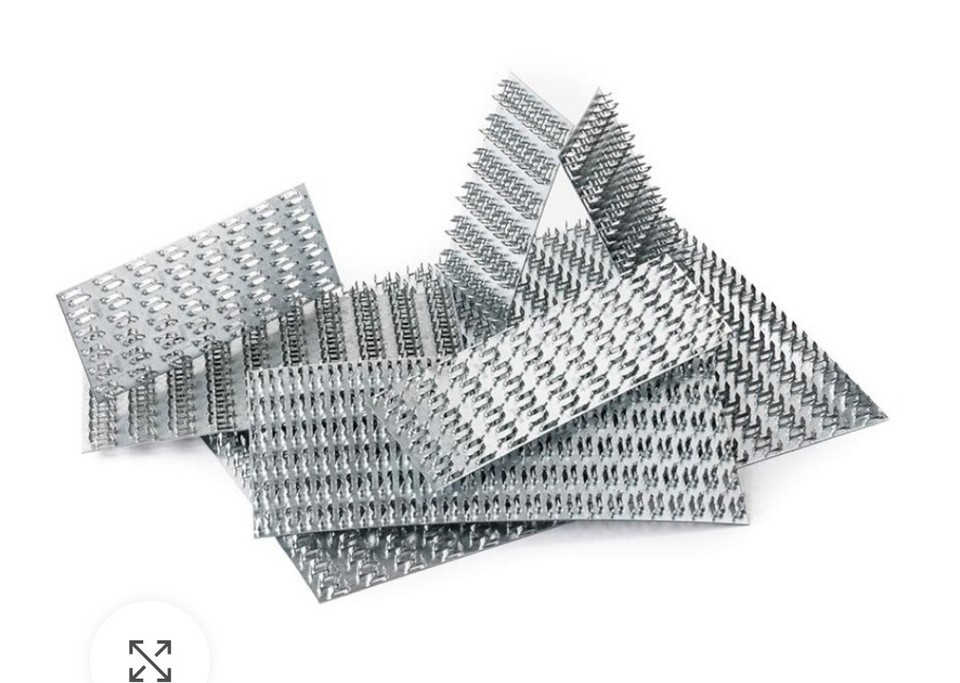 30 PCS Truss Nail Plate Timber Connectors | Tooth Plate | 38mm x 100mm ...