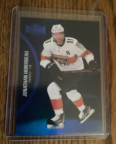 2021-22 Skybox Metal Universe Blue Spectrum Jonathan Huberdeau #22 ...