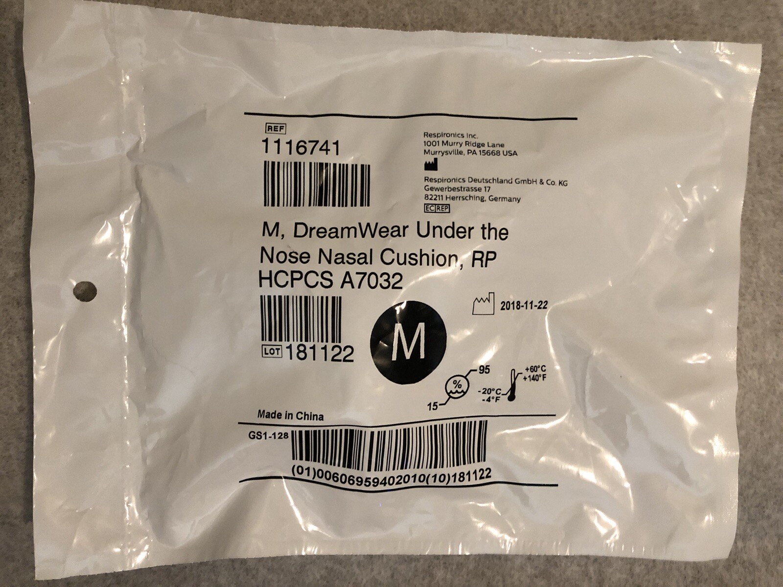 Dreamwear Under The Nose Nasal Replacement CUSHION A7032 | eBay