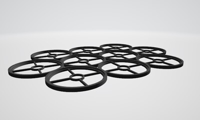 Magnet Ready Movement Trays 10x25mm - 1 Tabletop War Gaming | eBay UK