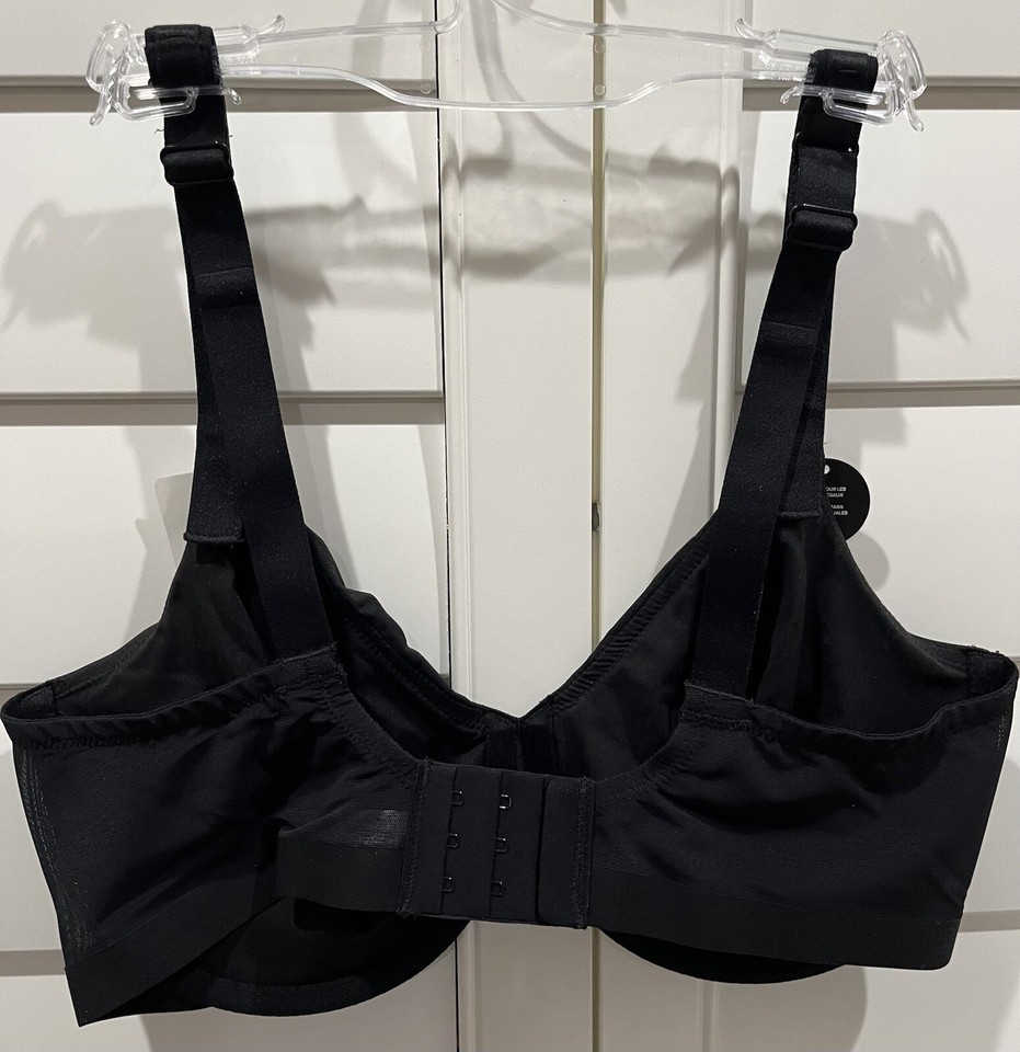 Wacoal Black Shape Revelation Uneven Underwire Bra 855487 SZ 34 DDD Nwt ...