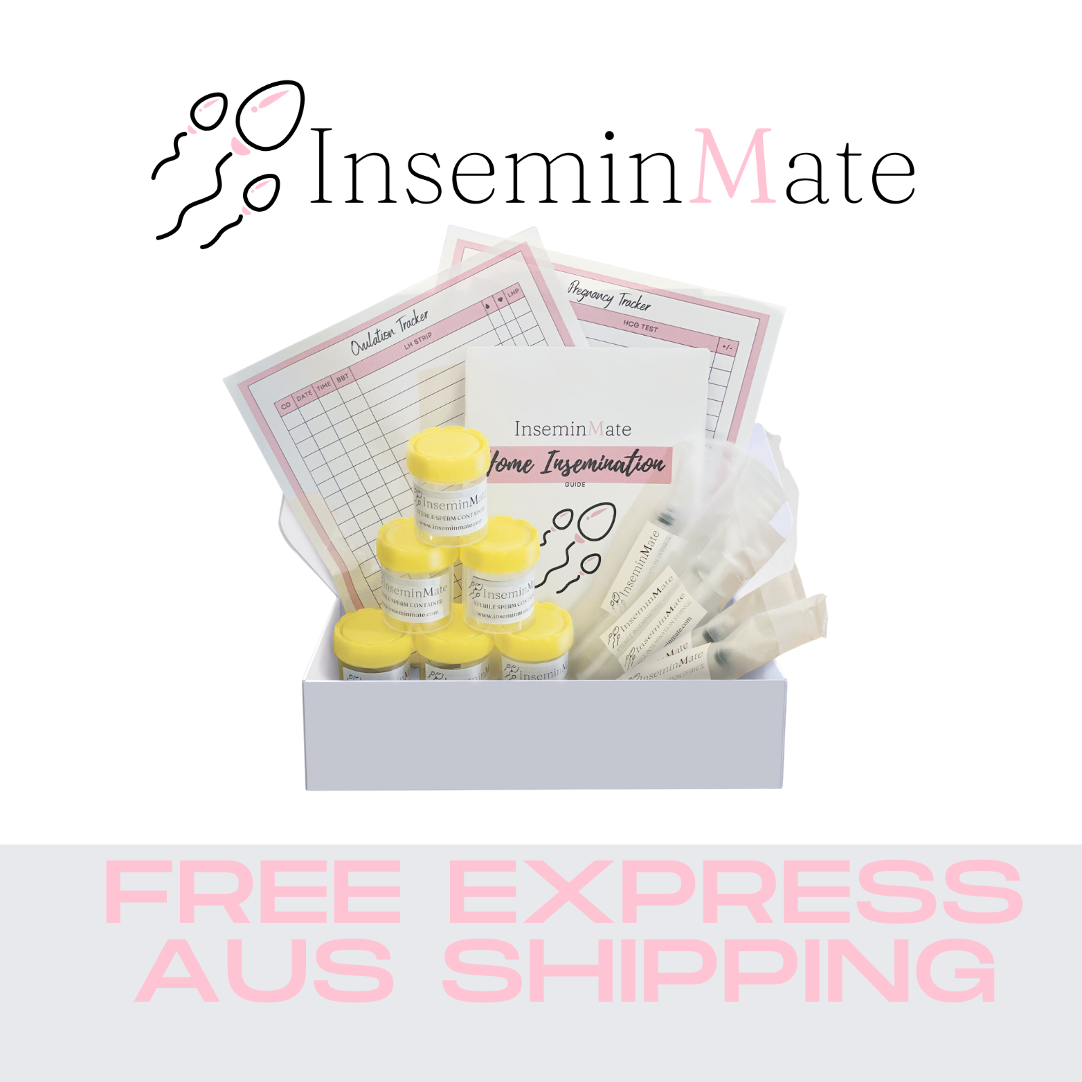 Home Self Insemination Kit 6 Pack, Insemination Syringe, Sterile Cup ...