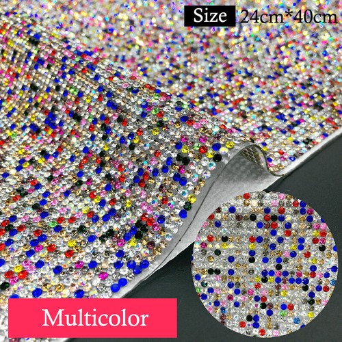 Shiny Crystal Rhinestone Self-Adhesive Sheet Stickers DIY Crafts Car ...