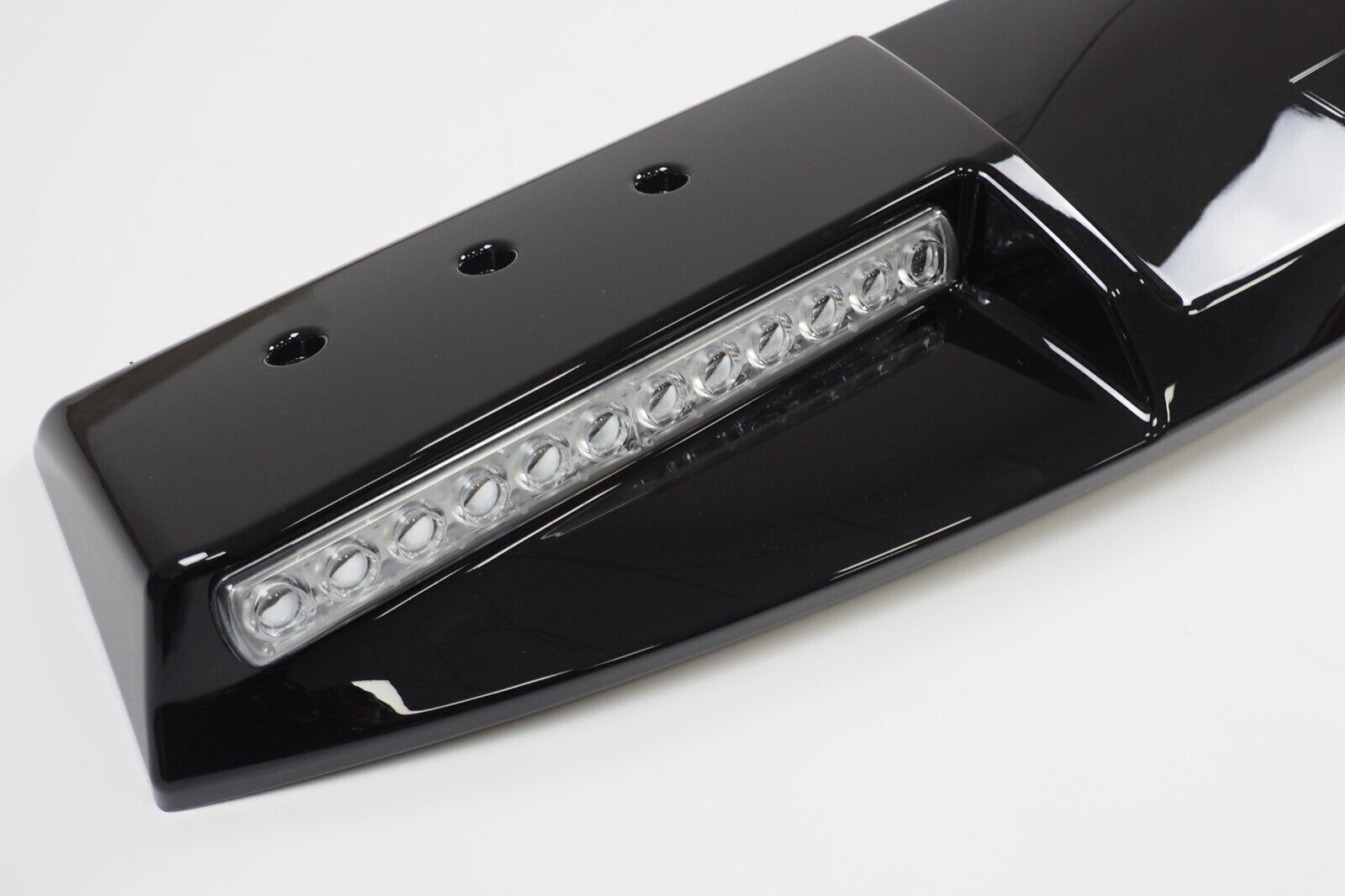 Fit For Land Rover Defender Roof Light Bar Pod Front Spoiler With DRL ...