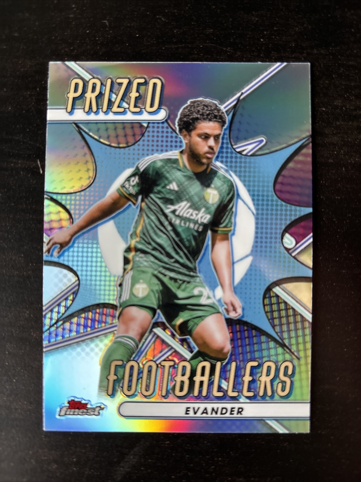 2023 Topps Finest MLS Prized Footballers Evander Portland Timbers #PF ...