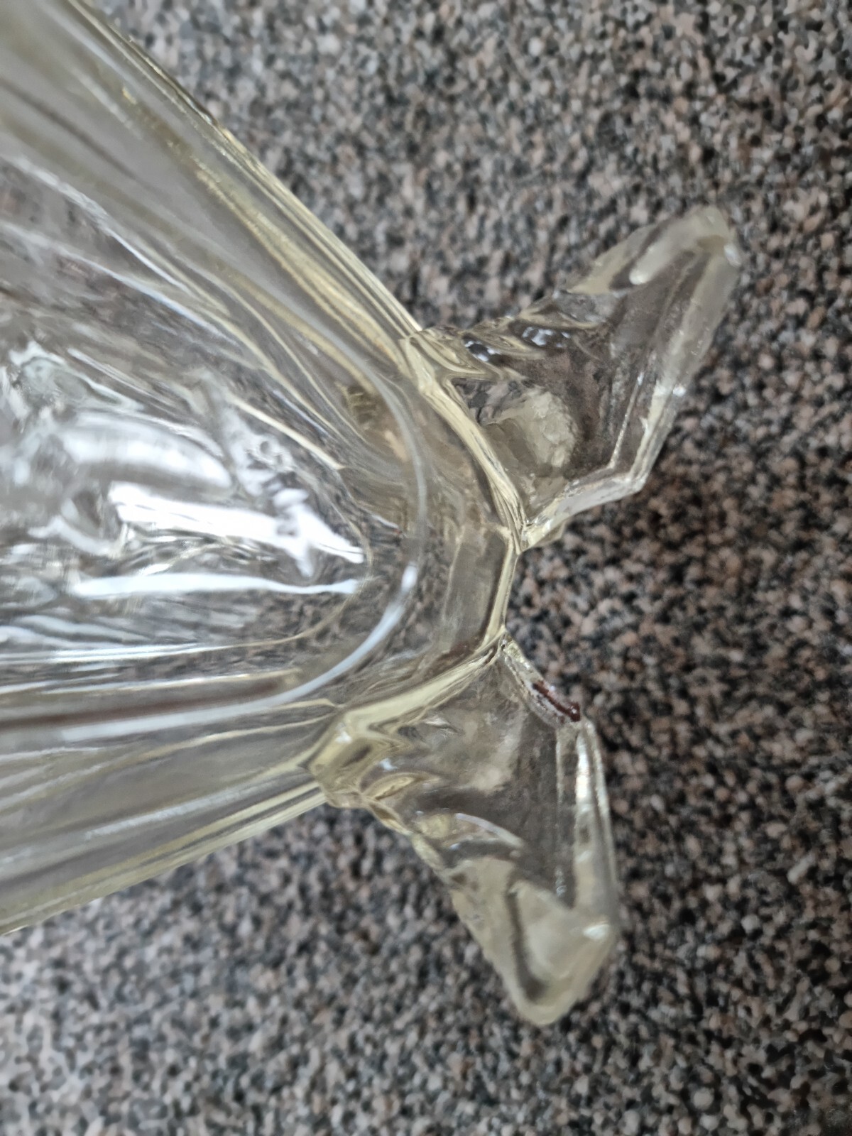 Sowerby Art Deco 1930's Amber Glass 'Mercury' Vase | eBay UK