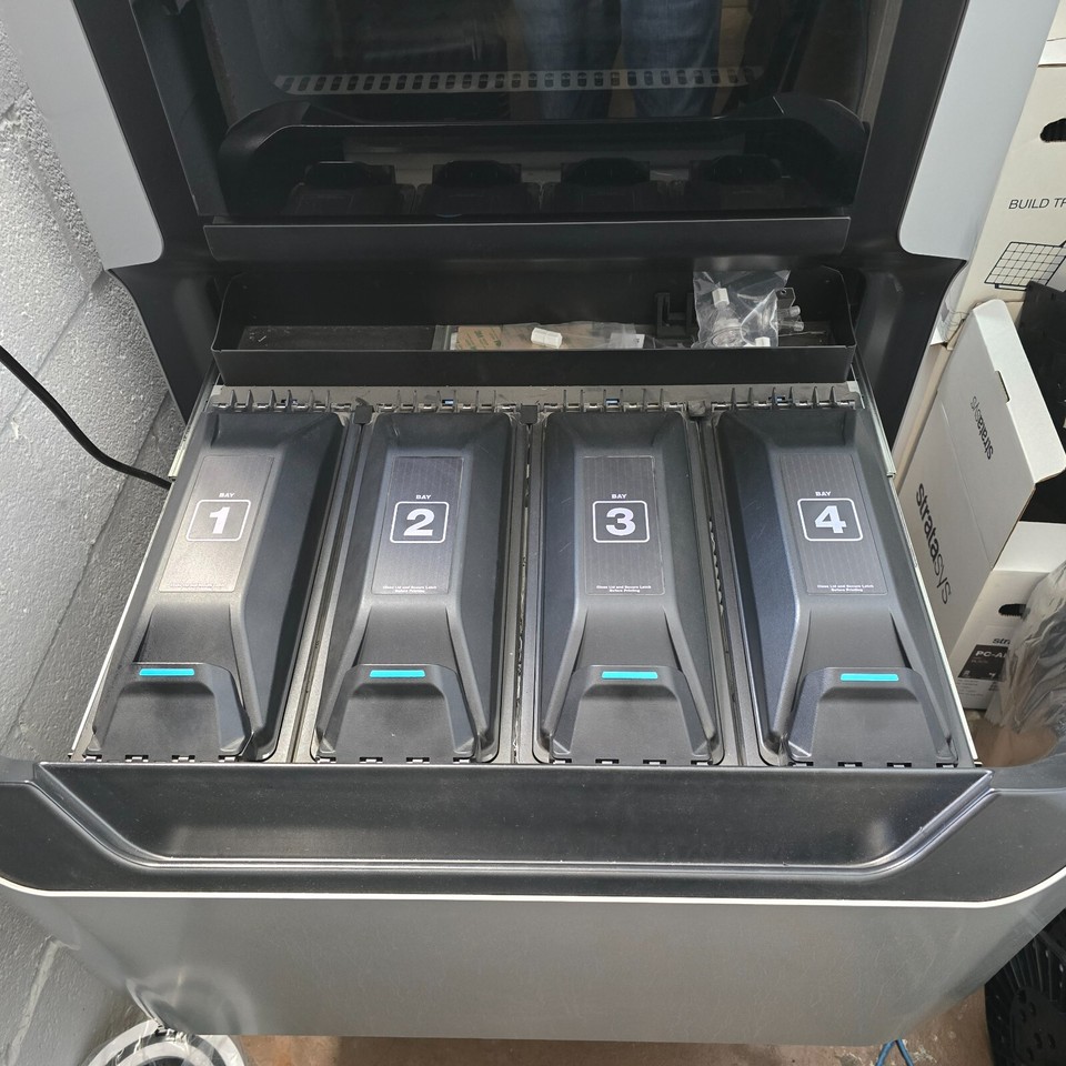 Stratasys F370 FDM 3D Printer and SCA-122HT Support Cleaning Apparatus ...