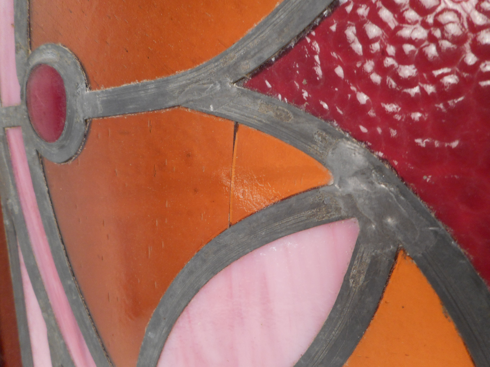 Vintage Stained Glass Window Panel (3052)NJ | eBay