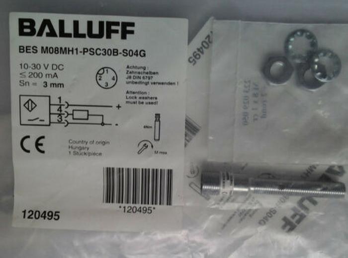 1PCS BALLUFF BES M08MH1-PSC30B-S04G PROXIMITY SENSOR -NEW FREE SHIP | eBay