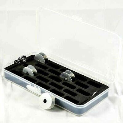 Bobbin Storage Box that Holds Up To 23 "M" Style Large Bobbins | eBay UK